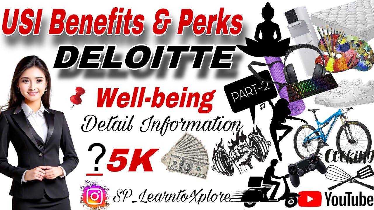 Deloitte Benefits & Perks - 2 || Well-being 5K || Eligible Items 🤔|| # ...