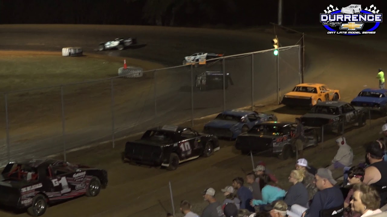 Durrence Layne Racing at North Alabama Speedway 10-5-19 Feature - YouTube