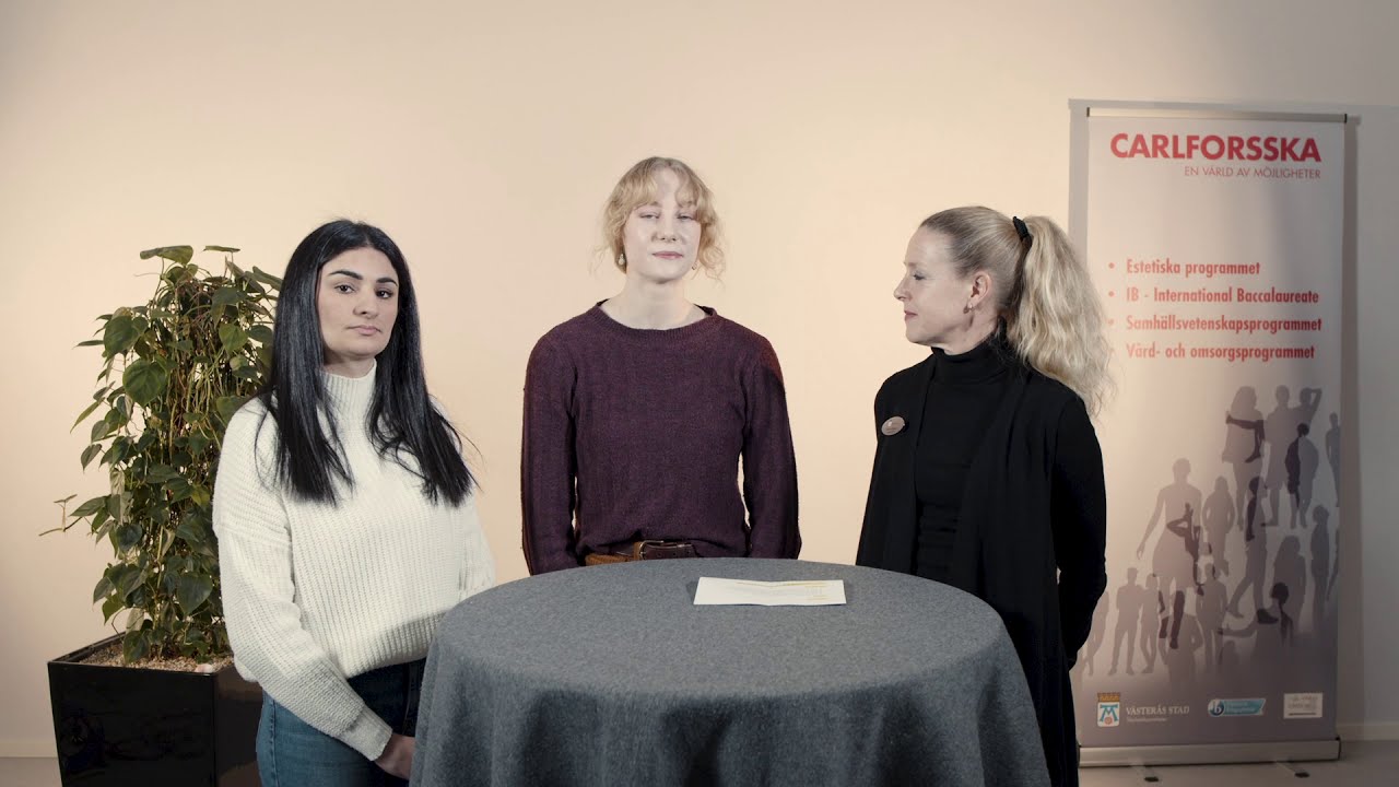 Är du nyfiken på Vård- och omsorgsprogrammet? - YouTube