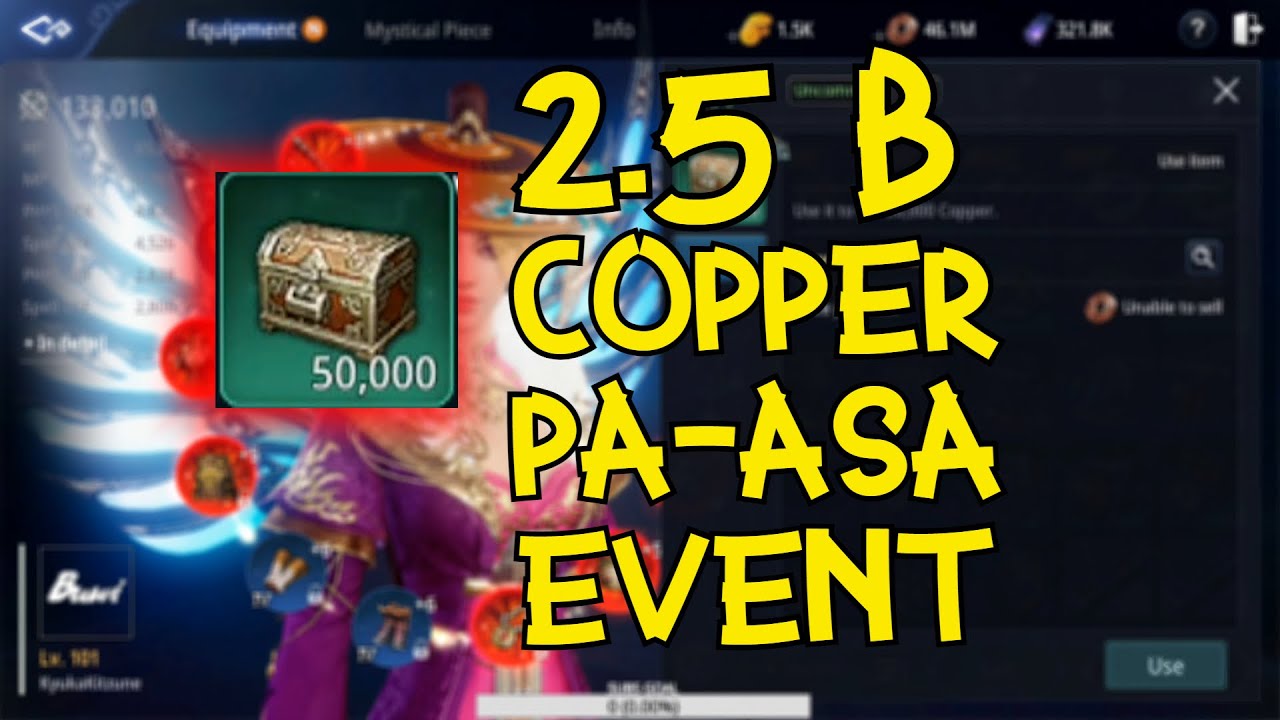 2.5B COPPER EVENT PAASA NI MIR4 - YouTube