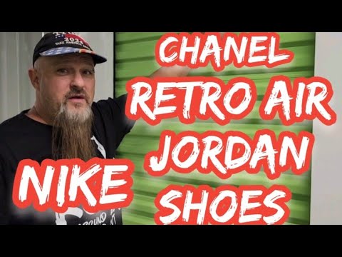 Awesome Locker full of Nike shoes, Retro Air Jordan's, Chanel, and more ...