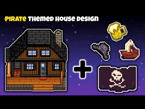 Pirate Themed House Design ☠️ Stardew Valley House Design Ideas [#9]