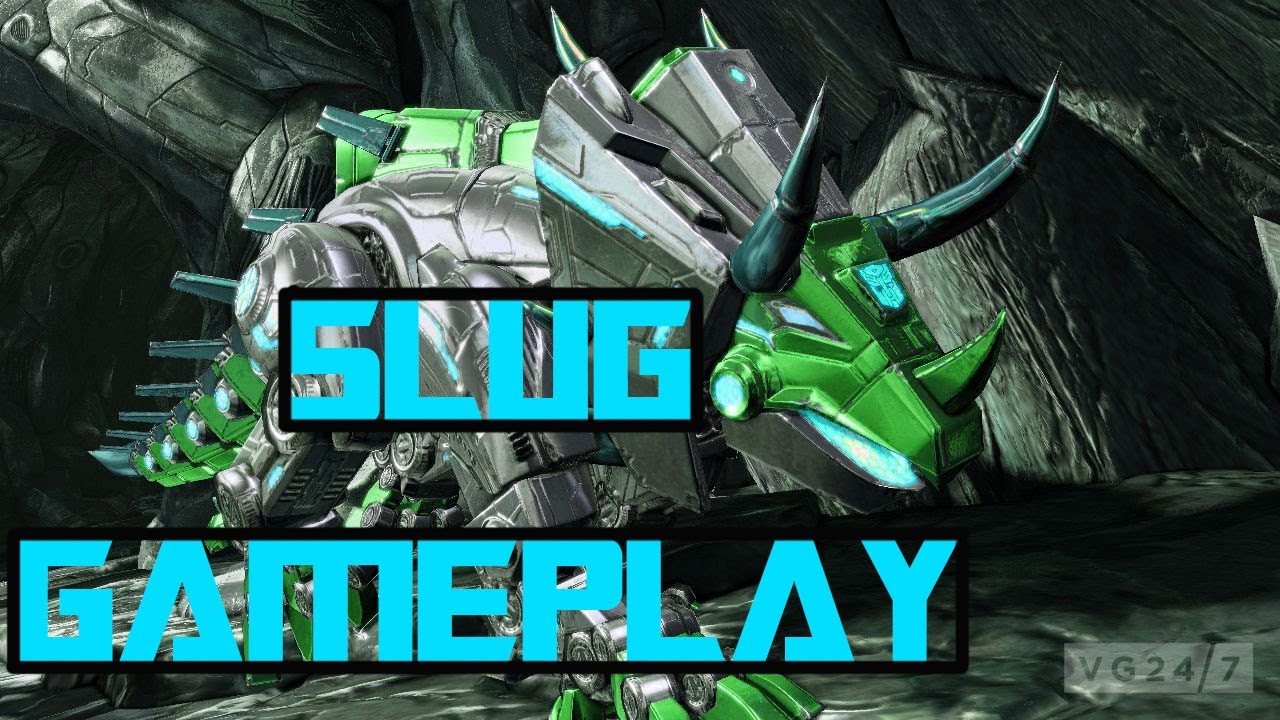 Dinobot DLC/Slug Gameplay - Transformers Fall Of Cybertron Multiplayer ...