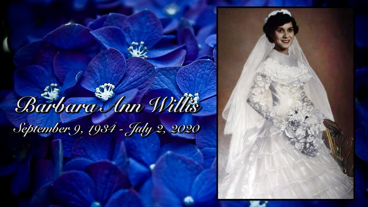 Barbara Willis' Keepsake Video - YouTube