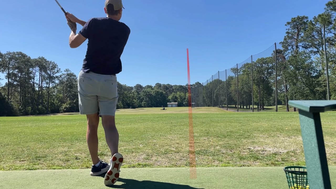 Golf Range session - 100% speed and power - YouTube
