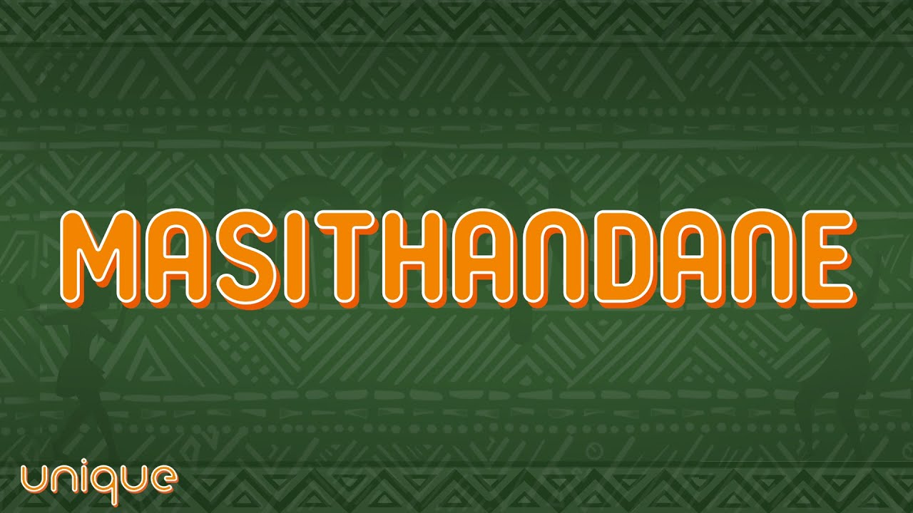 Amanda Black - Masithandane (Lyrics) - YouTube