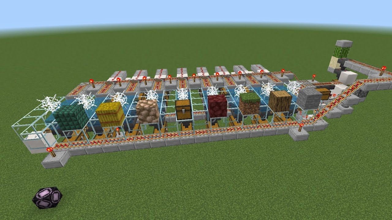 item categorizer, redstone showcase- Minecraft bedrock (pocket edition ...