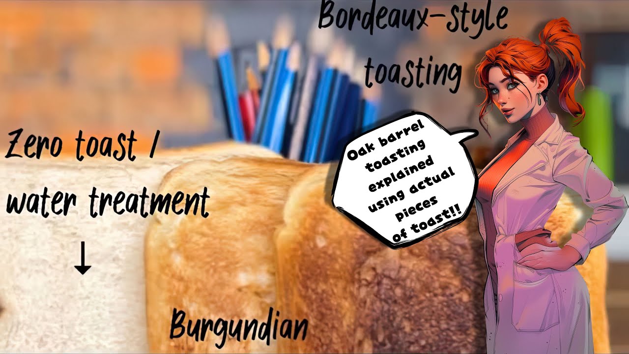 WINE CHEMISTRY 101: Oak barrel toasting explained using ACTUAL pieces ...