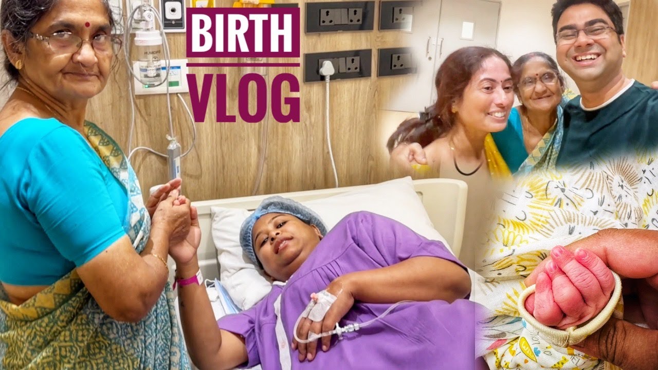 Birth Vlog👶🏼Junior has Arrived ️ Most Precious Day ️Sudden Labour Pain ...