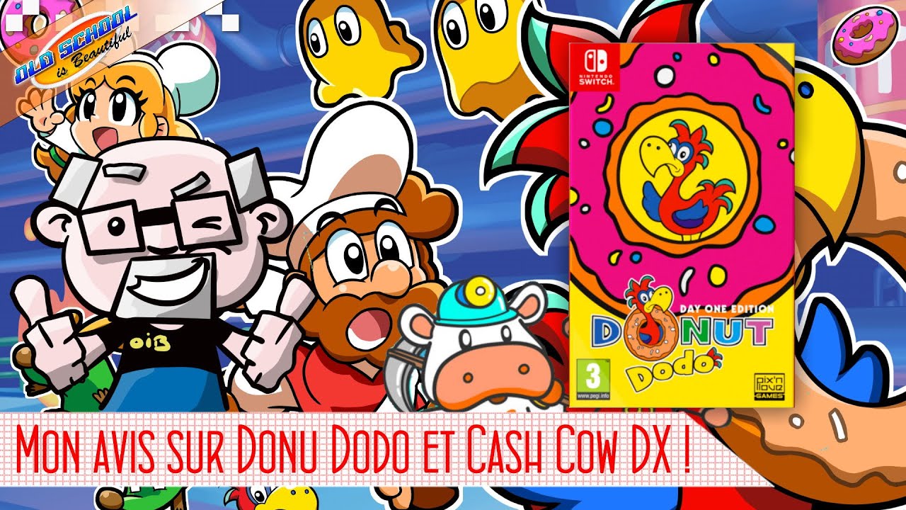 Mon avis sur leDonut dodo switch Pix n love et Cash Cow DX - YouTube