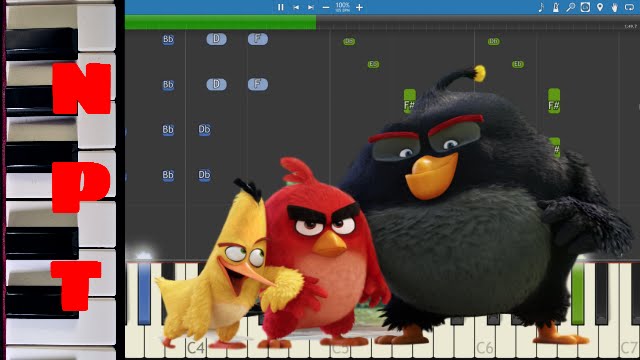 Matoma - Wonderful Life (My Oh My) Piano Tutorial - Angry Birds Movie ...
