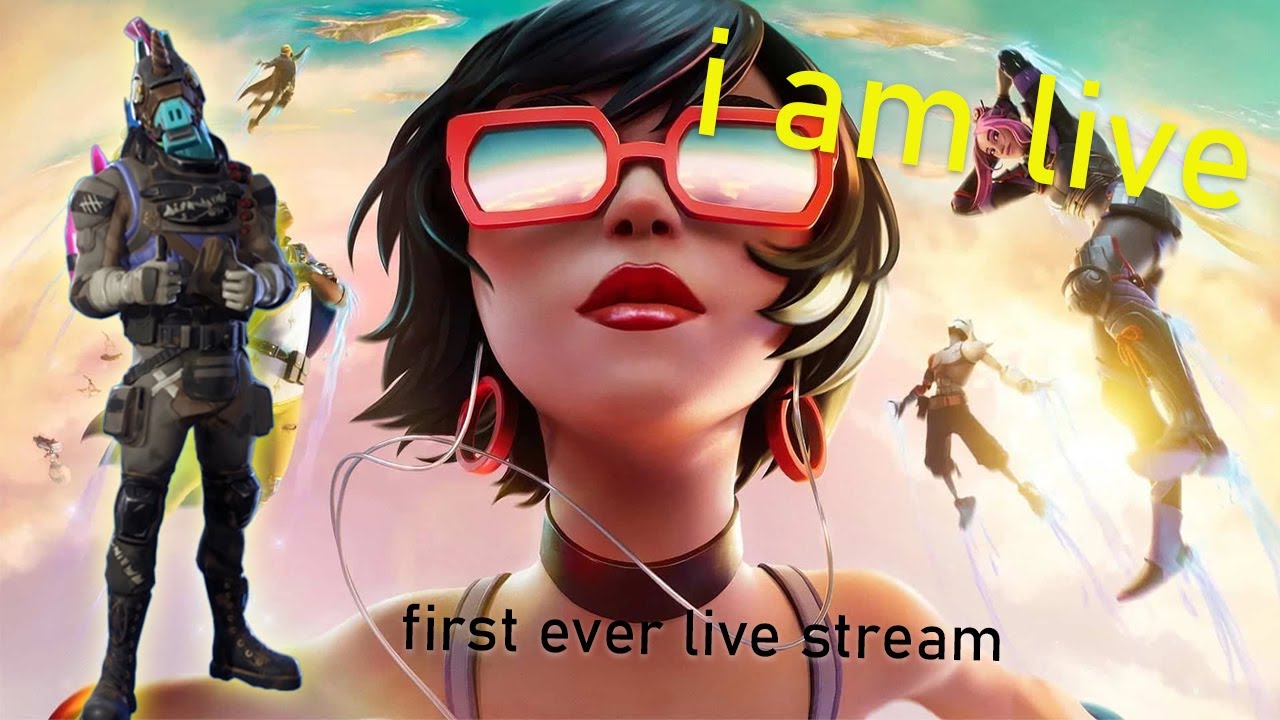 first ever live stream fortnite battle royal - YouTube