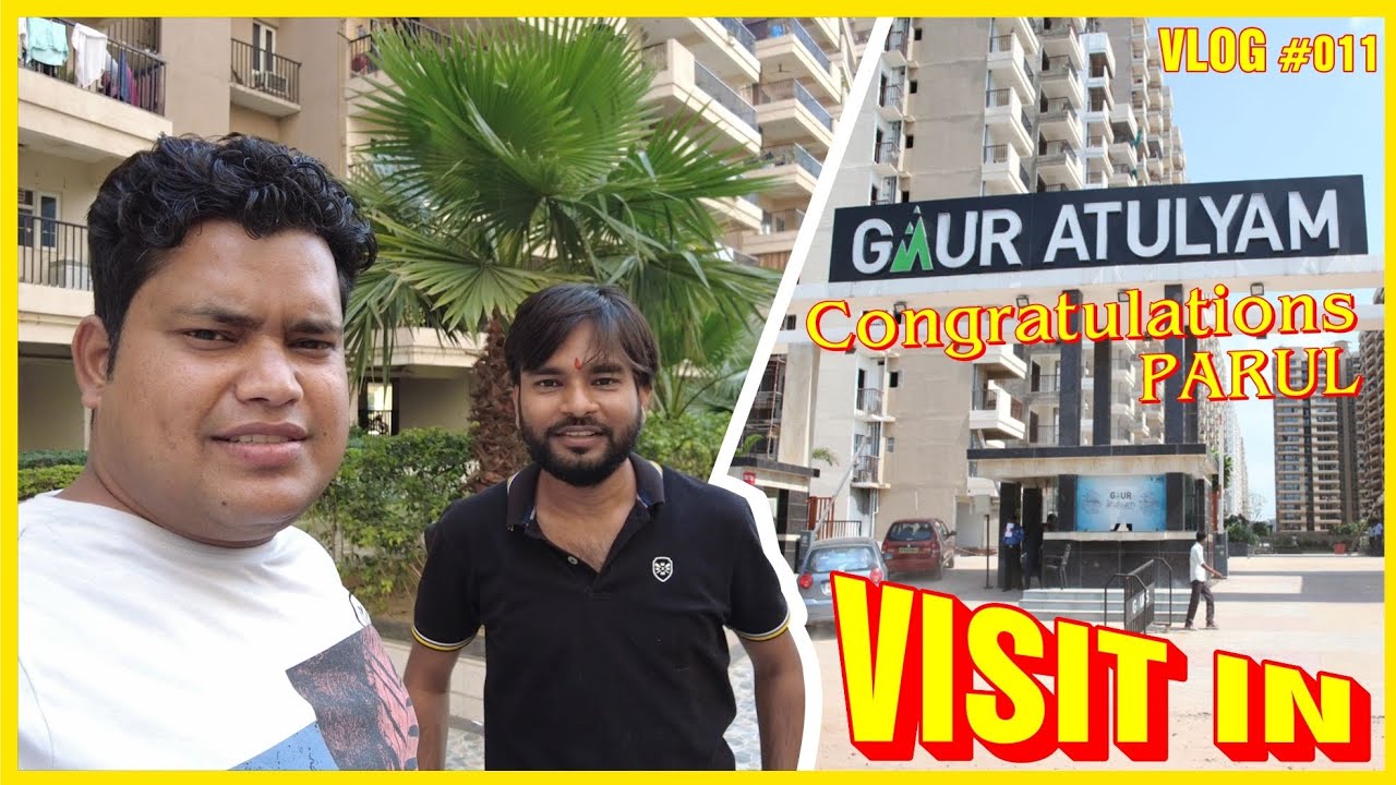 Gaur Atulyam Apartment Greater Noida V - 011, Param studio & Vlogs #viral #vlog #familyvlogs #4k ...
