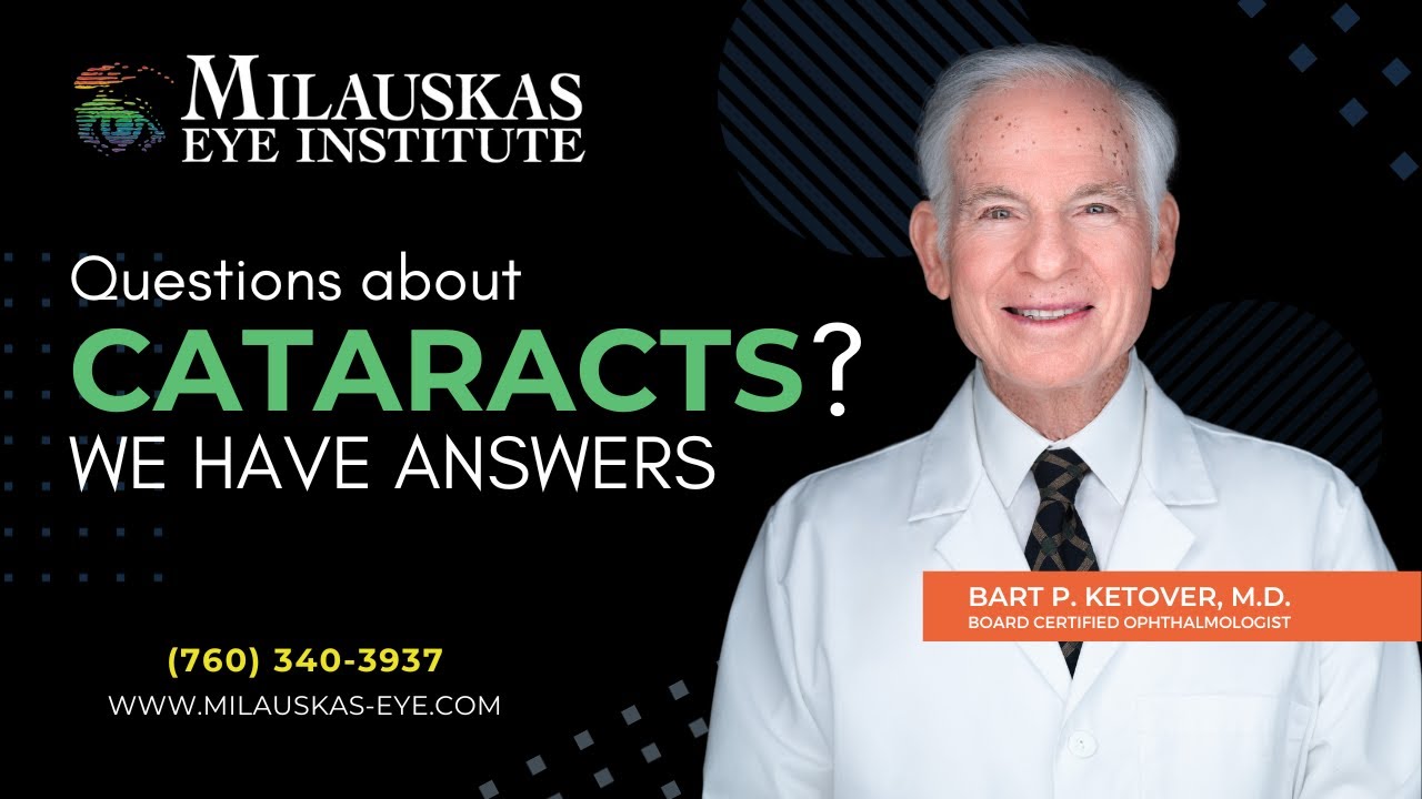 Bart P. Ketover, M.D. of Milauskas Eye Institute answers your questions ...