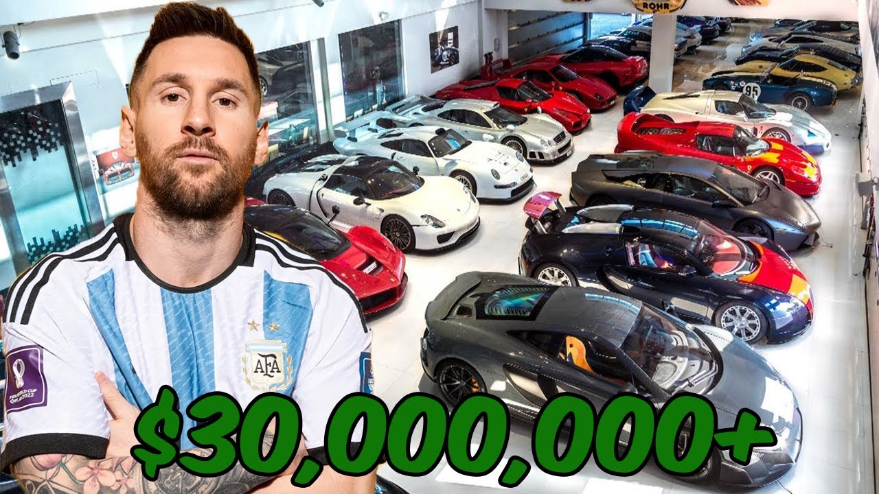 Insanely Rare Supercars Owned by Lionel Messi! - YouTube