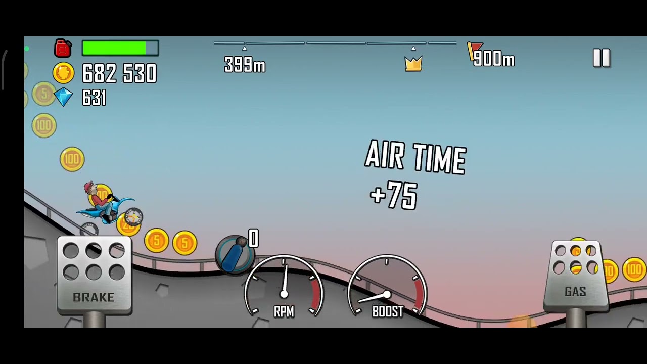 hill climb racing Gameplay - YouTube