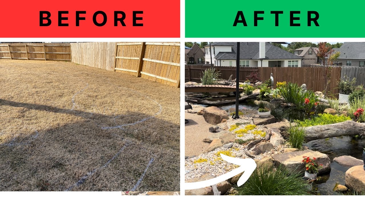 Building a 20 x 25 Koi Pond with Wetland Filter | Start to Finish - YouTube