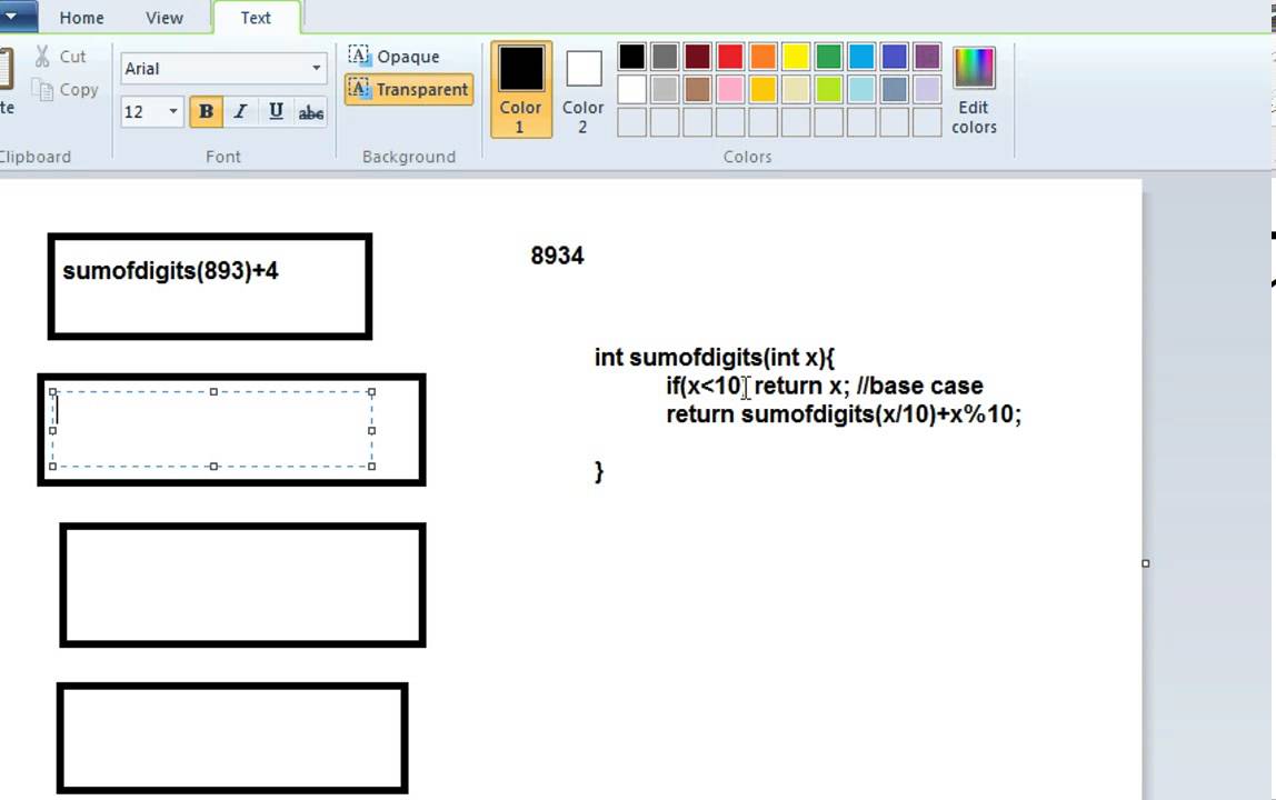 C++ Program: Recursion -Recursive function that Finds the sum of digits - YouTube