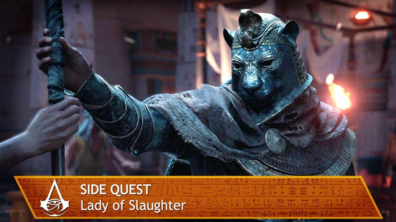 Assassin's Creed Origins - Side Quest - Lady Of Slaughter | Ubisoft Help