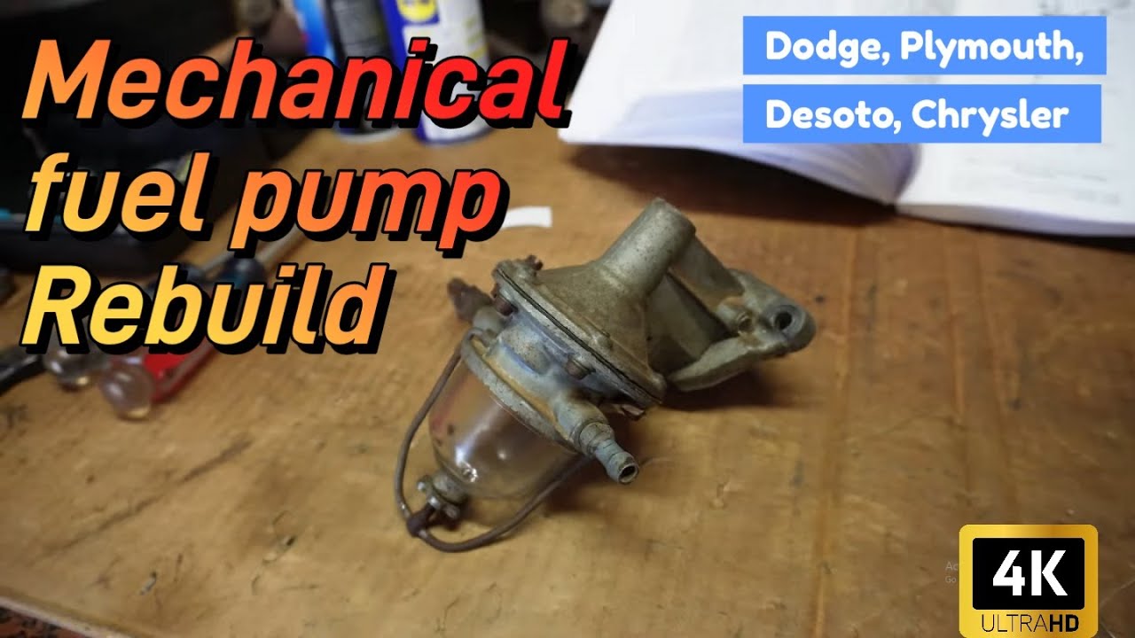 1936-1960 fuel pump rebuild Mopar / Plymouth / Chrysler / Dodge ...