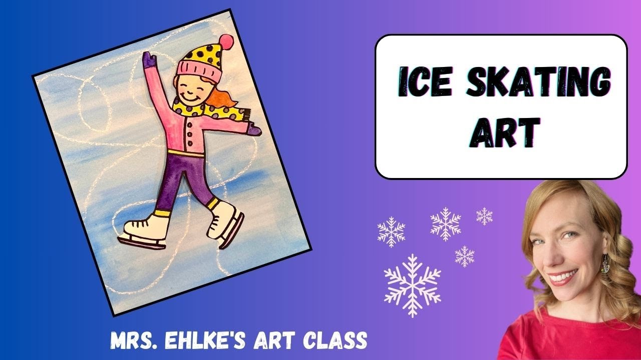 Ice Skating Art Project - YouTube