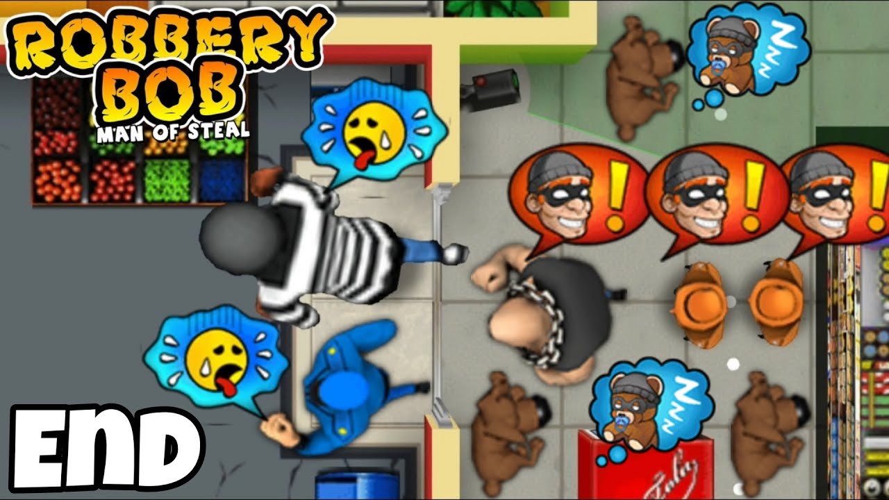 Robbery Bob - Big Bob & Police Gameplay No Tool #28 - YouTube