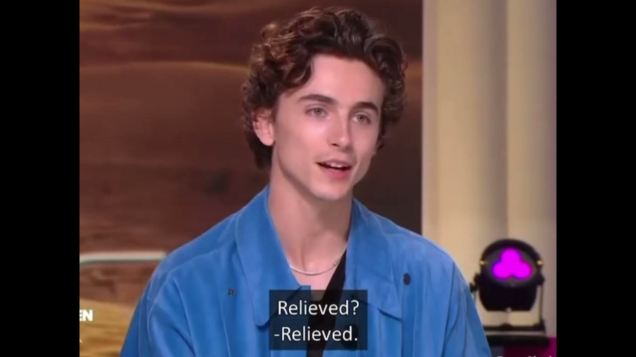 BEST Timothée Chalamet DUNE Interviews in French 🤴🏻 🇫🇷 ️ - YouTube