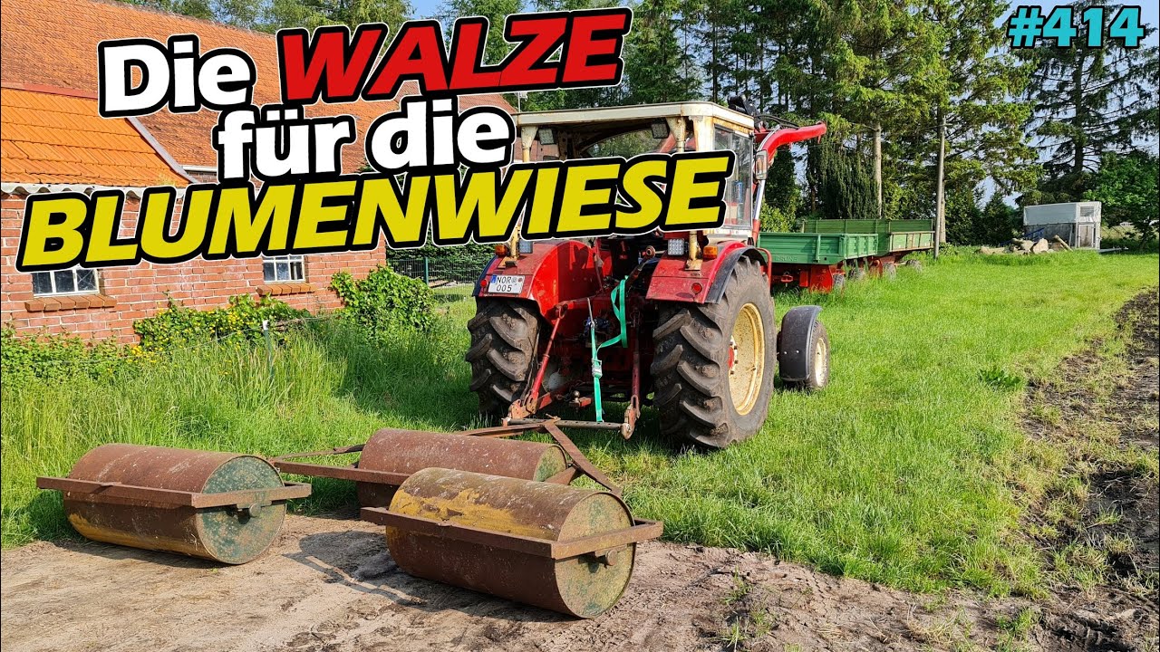 Die WALZE muss her! | Schnellreparatur vorm EINSATZ | Ohne "schweiß(en ...