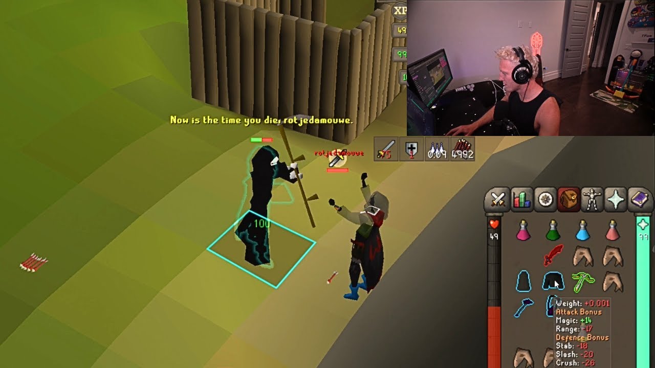 Tfue plays Runescape and talks about Odablock - YouTube