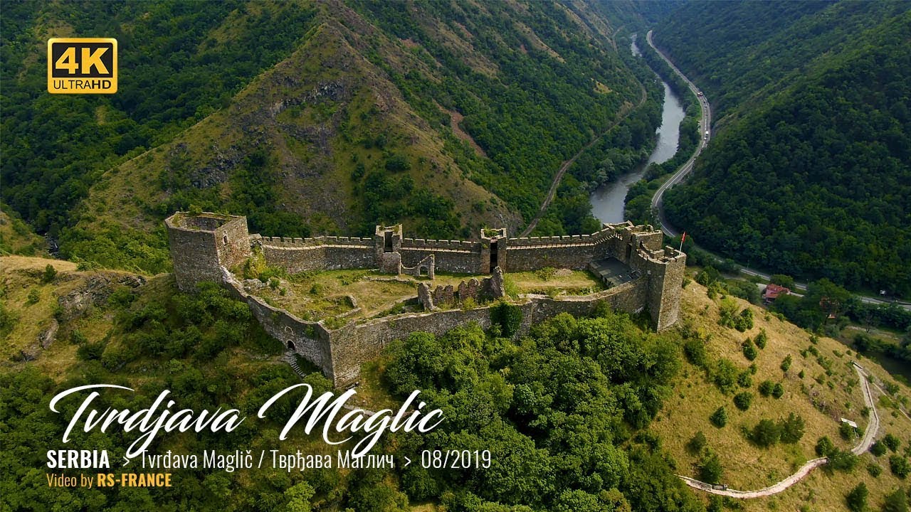 4K - Tvrđava Maglič / Тврђава Маглич - YouTube