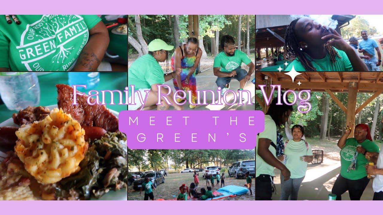 FAMILY REUNION VLOG | meet the Green’s ︎︎ my dad’s side of the family ...