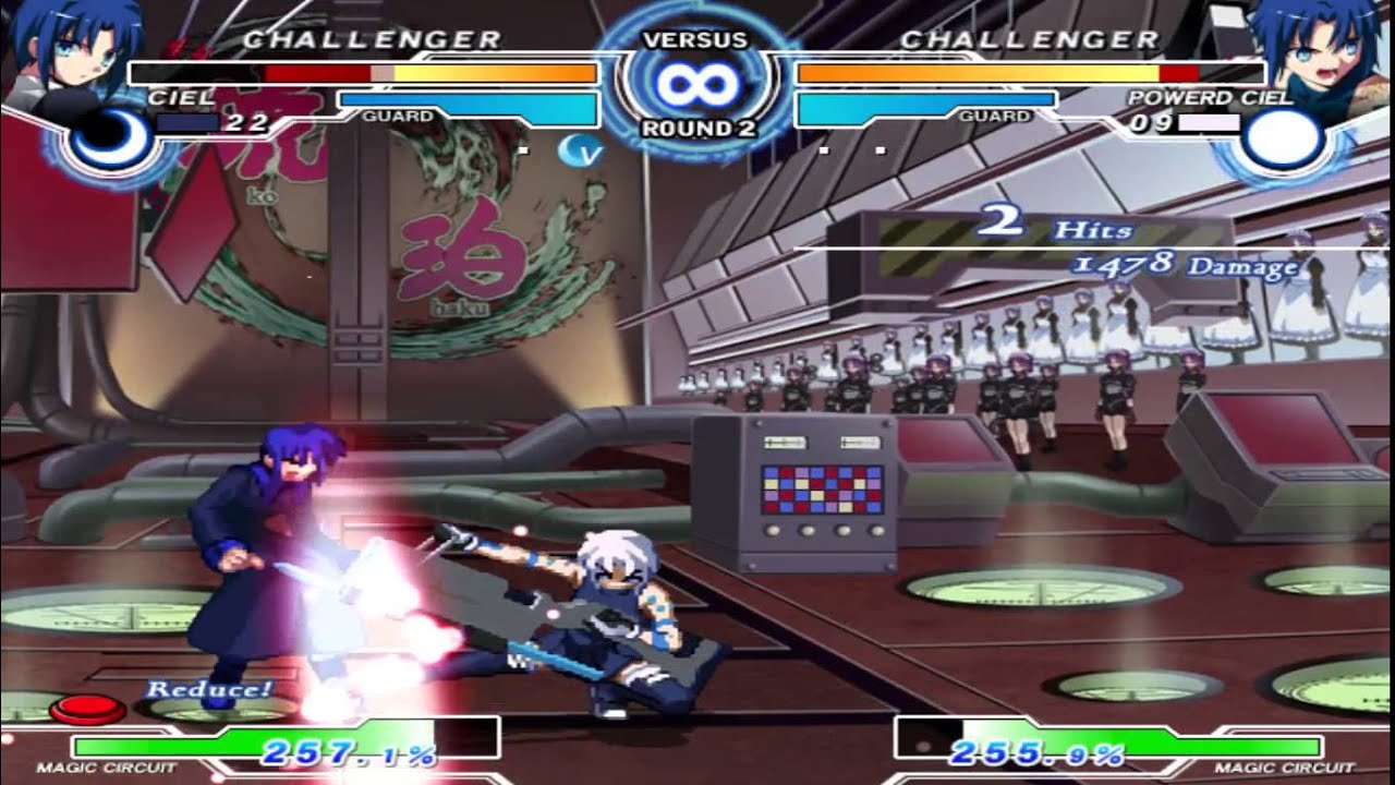 MBAACC: Ciel[Gracefulknight] vs Powered Ciel[Qlevy85] - YouTube