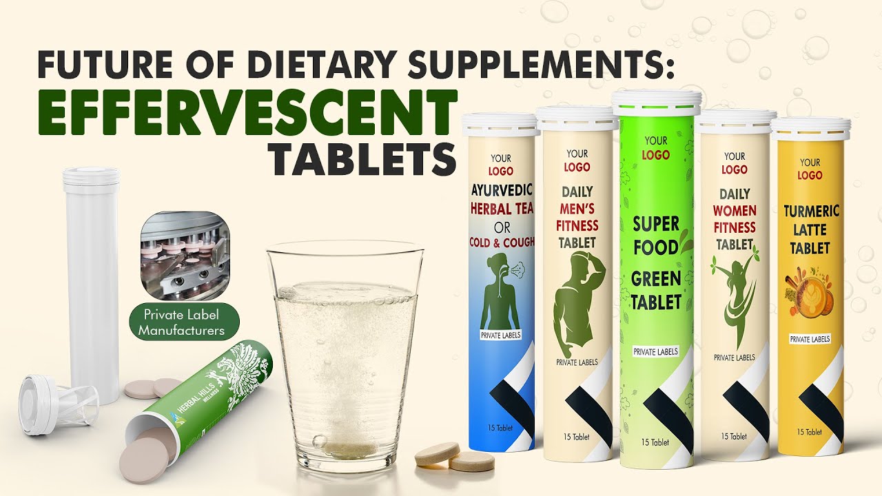 Effervescent Tablets for Private Labeling & Third Party Contract ...