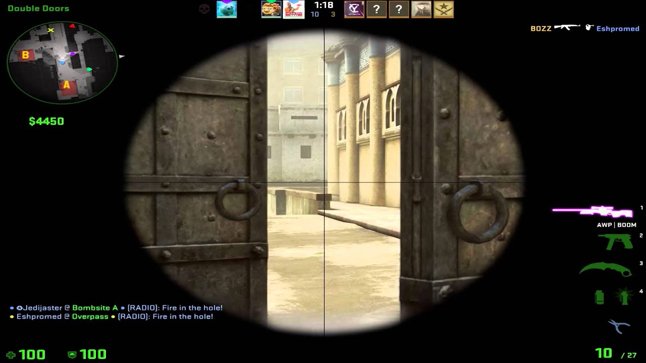 CS:GO | Dust | 1v5 Ace - YouTube