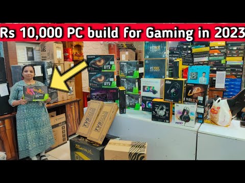 Rs 10,000 PC build for Gaming in 2023 - YouTube