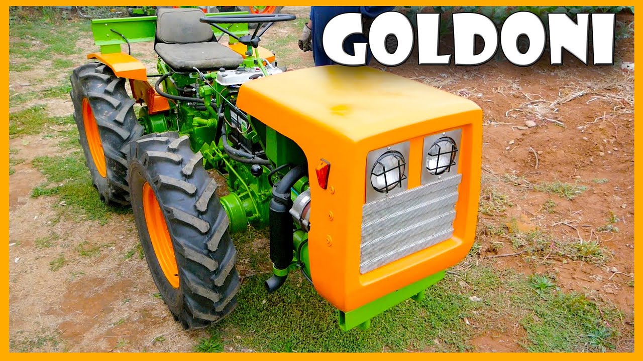 🚜 RESTAURACIÓN y CARACTERÍSTICAS de un TRACTOR GOLDONI motor LOMBARDINI ...