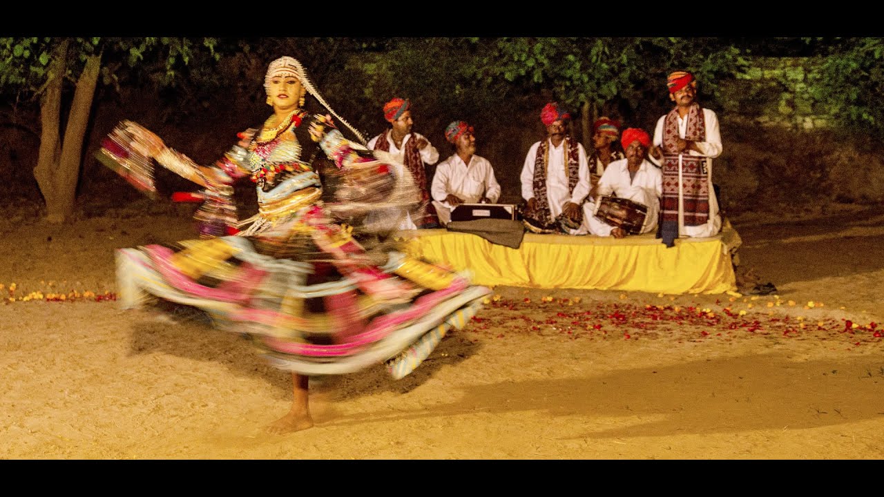 sam sand dunes desert camp night dance jaisalmer || must watch ...