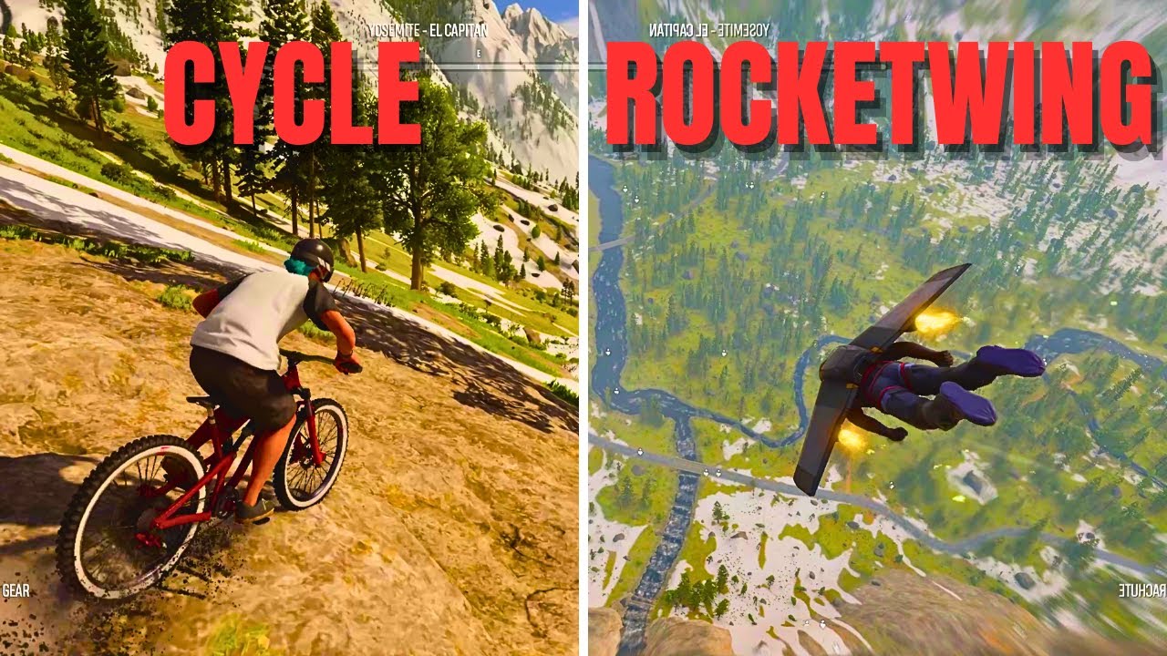Best Rocket Wing & Cycle Race - Riders Republic - YouTube