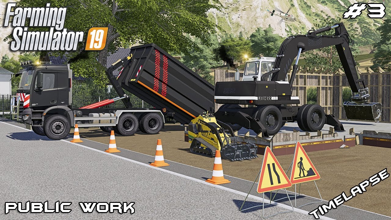 Demolishing the OLD house and removing DEBRIS | Public Work | Farming ...