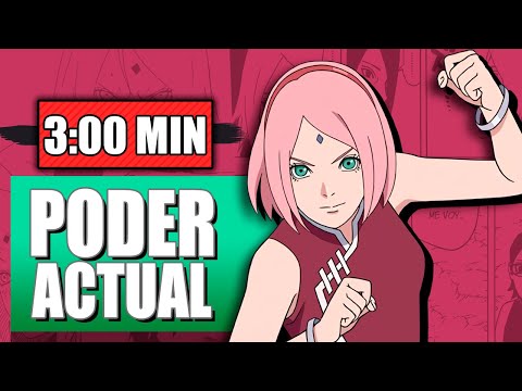 ⌛️ el VERDADERO PODER de SAKURA en BORUTO | 3 Minutos | EXPLICACIÓN