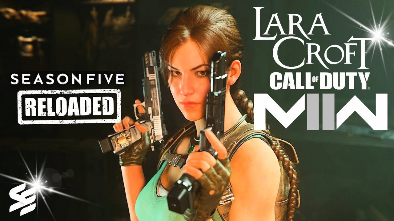 Lara Croft MW2 Tracer Pack (SHIPMENT 24/7) Call of Duty Modern Warfare ...