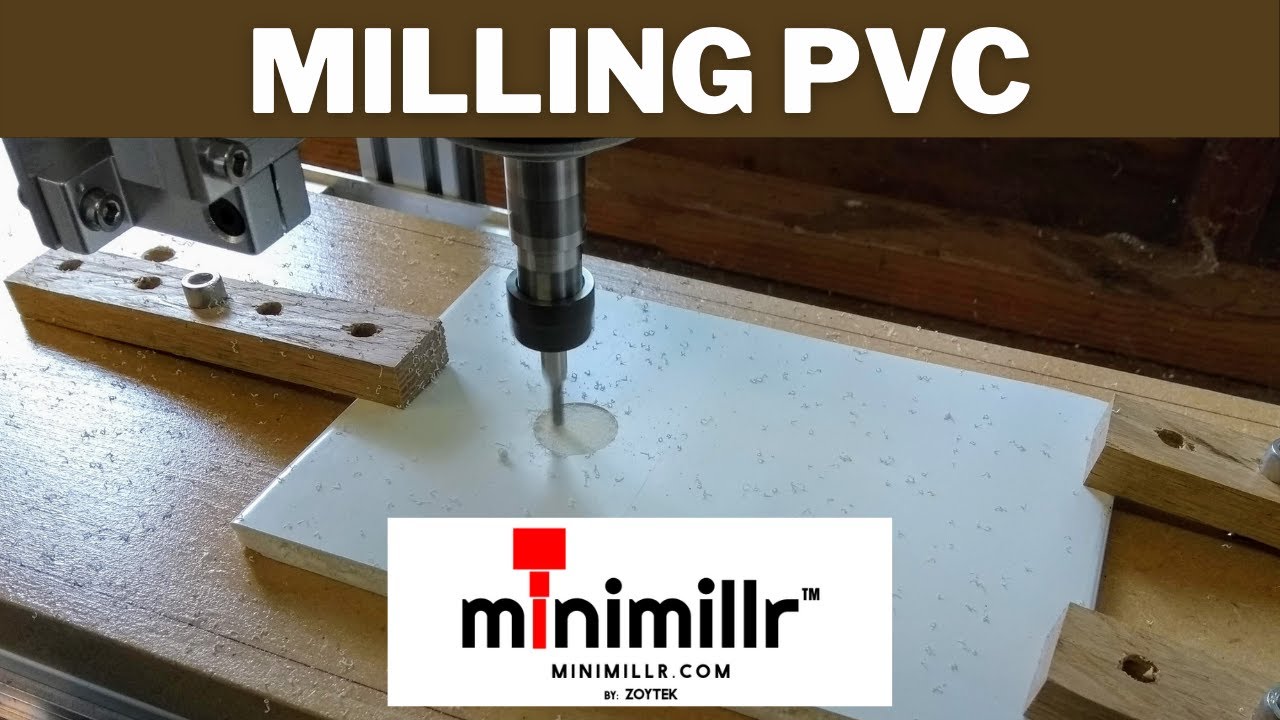 CNC Milling PVC - YouTube
