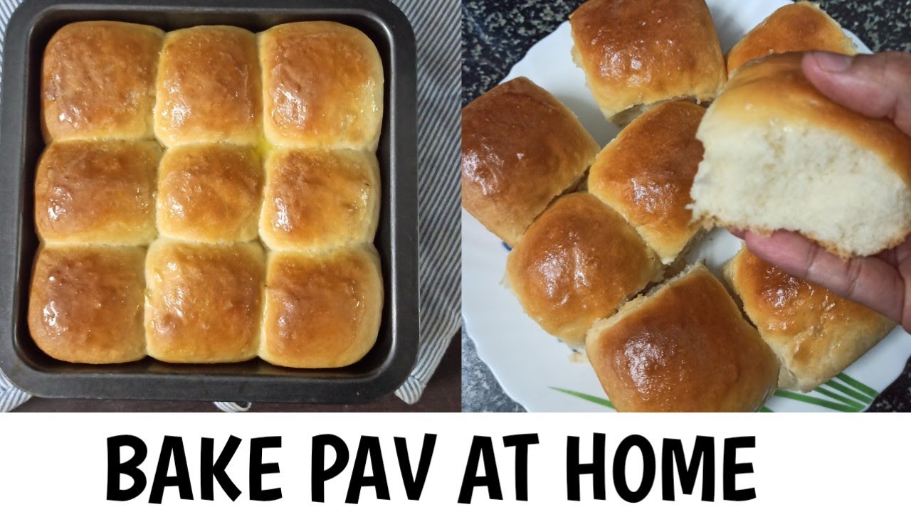 Pav / make ladi pav / super-soft pav at home ( ep 56) - YouTube