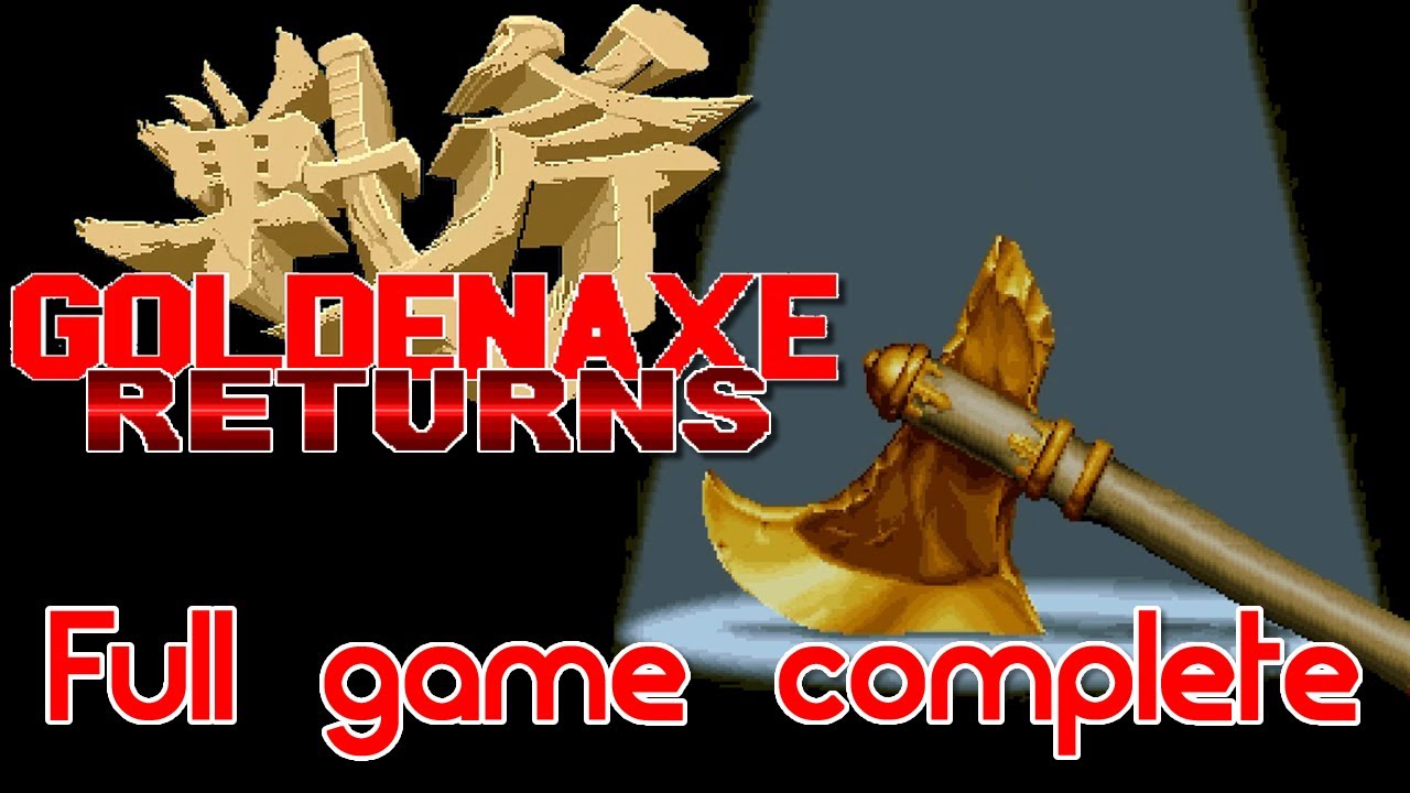 Golden Axe Returns 🕹️ Complete gameplay - No cheats FullHD - YouTube