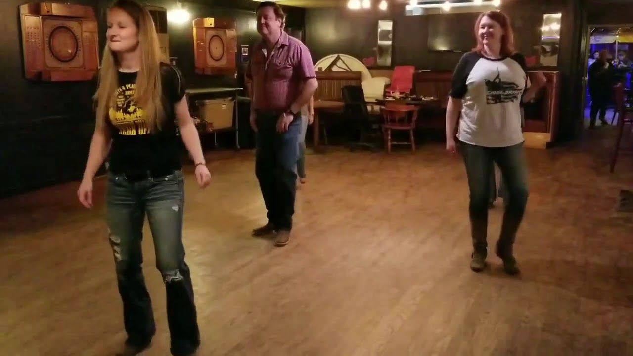 Kick Back Line Dance (demo) - YouTube