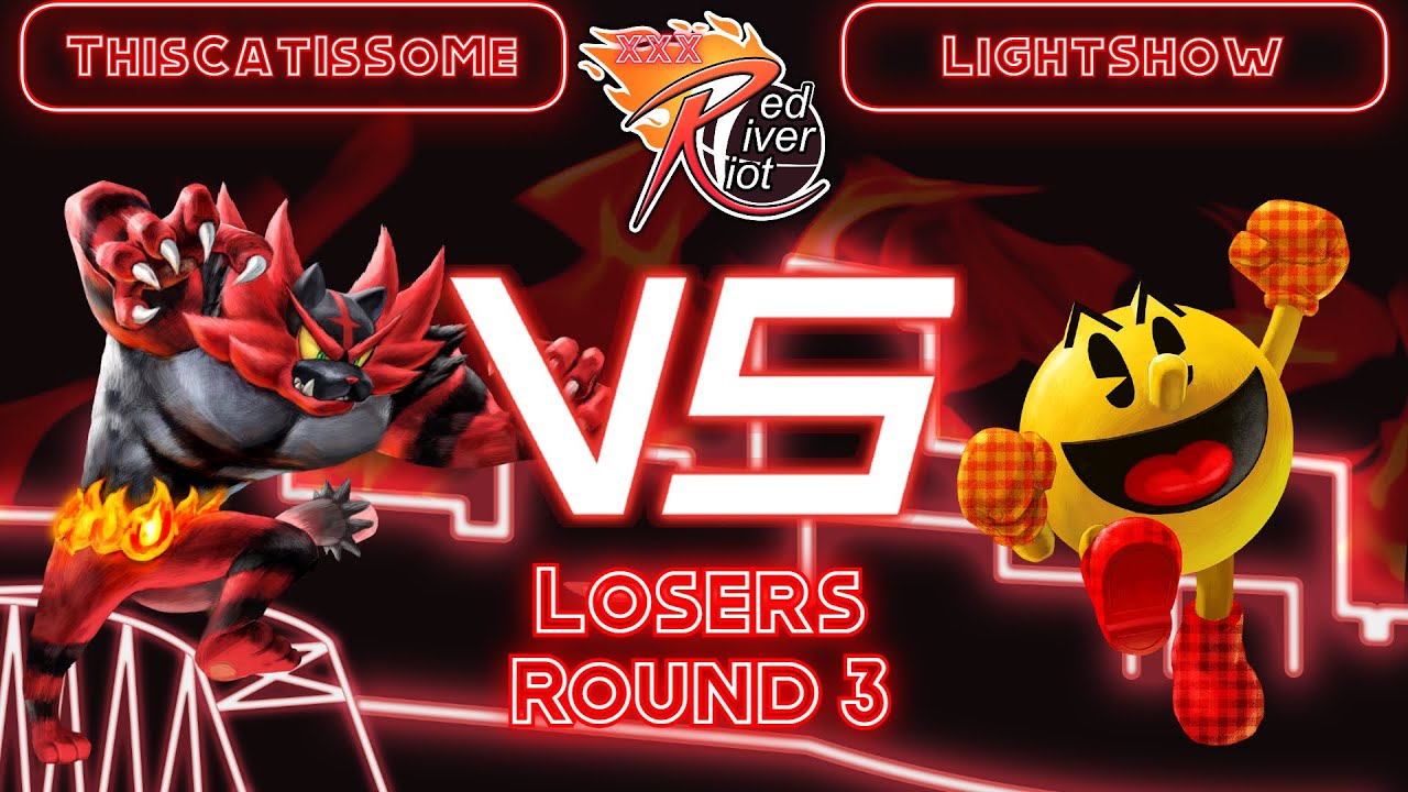 ThisCatIsSoMe (Incineroar) vs LightShow (Pac-Man) - LR3 - Red River ...