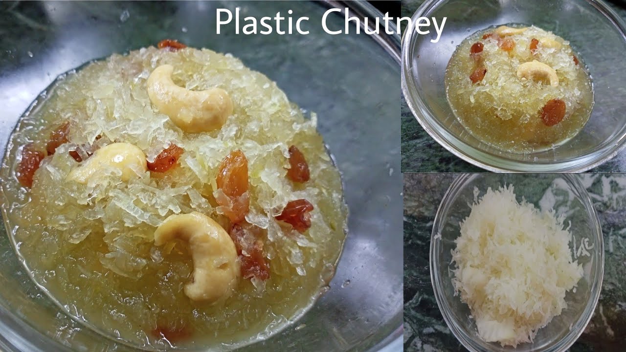 Plastic Chutney - Unique Sweet Dish By Shipra's Kitchen - YouTube