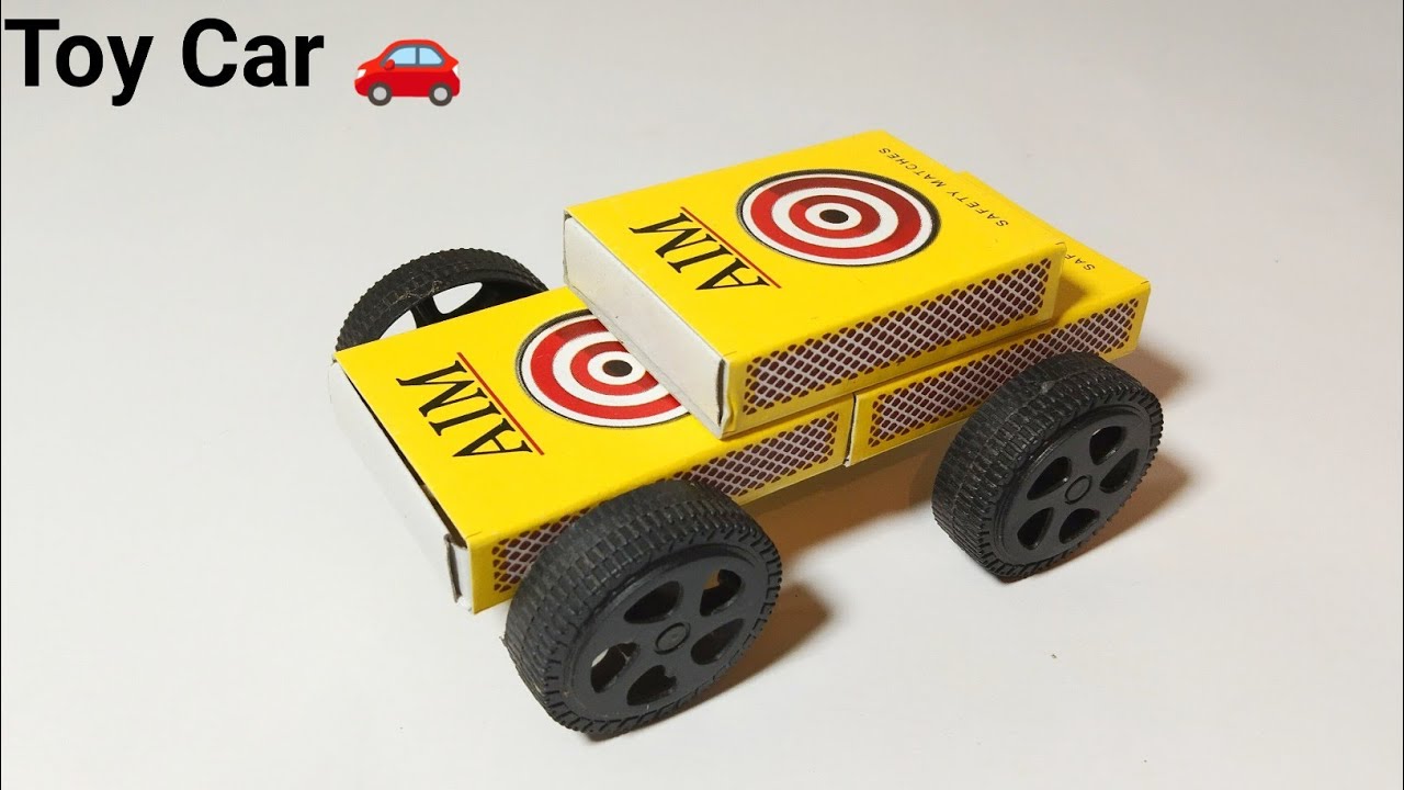 How To Make A Matchbox Car At Home | Machis Ki Gadi Kaise Banate Hain ...