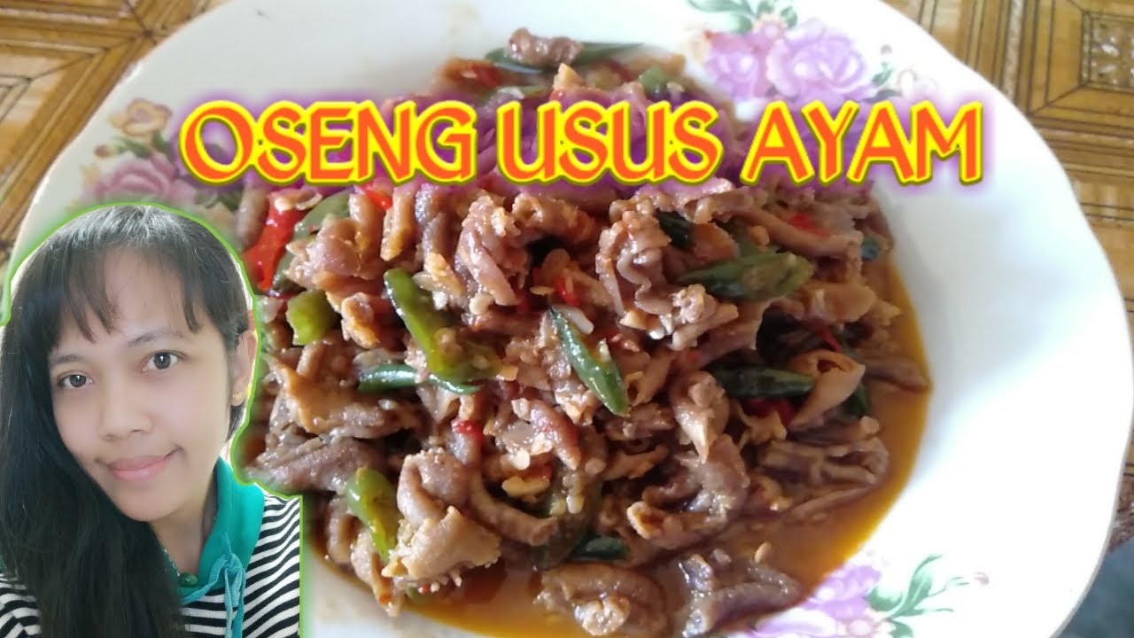 OSENG USUS AYAM YANG ENAK ALA RUMAHAN - YouTube
