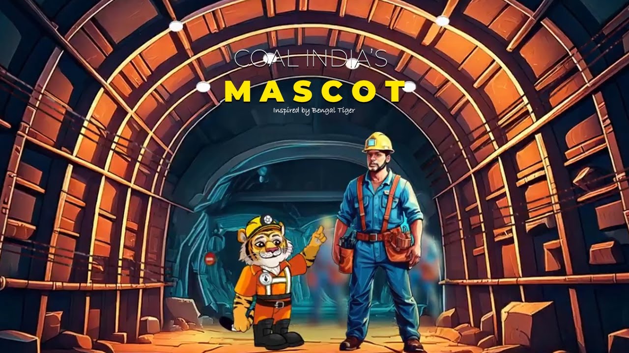 Coal India's New Mascot "ANGARA" | Inspired by Bengal Tiger | Ministry ...